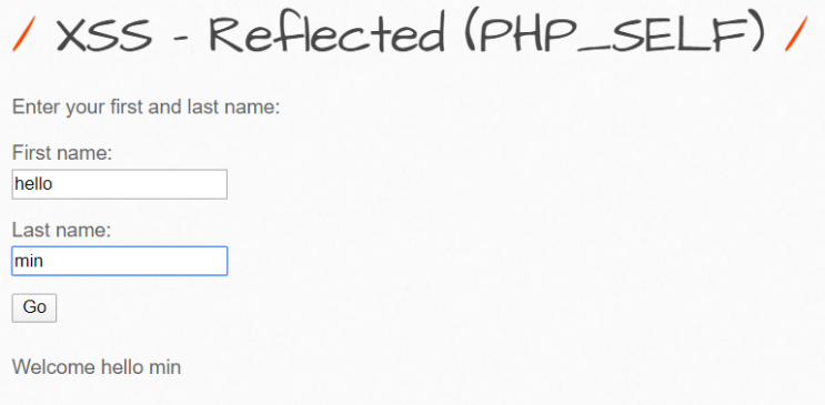 XSS - Reflected(PHP-SELF) : 네이버 블로그