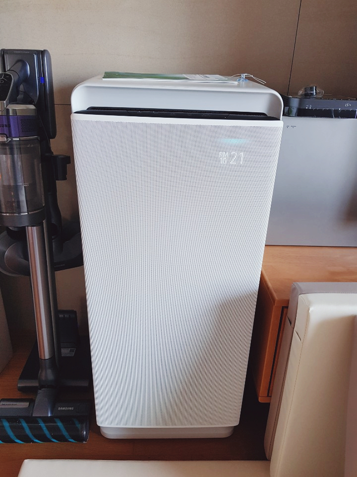 삼성 무풍 큐브 공기청정기 - AX9500 사용후기 (1등급가전 환급) : 네이버 블로그