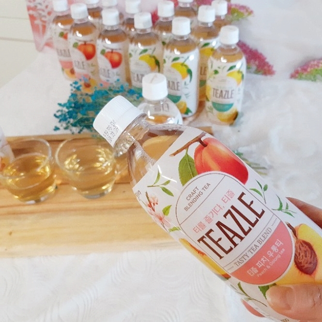 웅진 티즐(TEAZLE) 찻잎과 과일 블렌딩티로 리프레시 타임 : 네이버 블로그