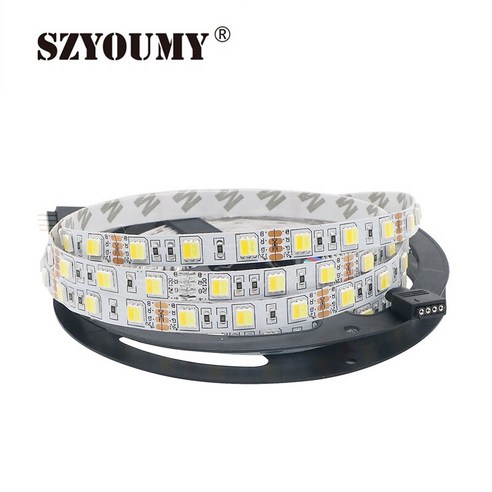 (44%할인) Szyoumy (할인중) smd 5050 ip20 5050 smd 12 v 유연한 빛 60led/m 5 m 300led 화이트 따뜻한 화이트 led 칩 ...