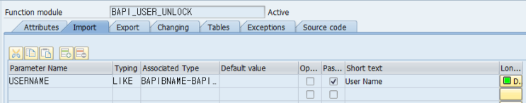 [SAP ABAP] BAPI_USER_UNLOCK : 네이버 블로그