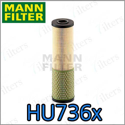 BENZ SL600 (R129) [92~01] (벤츠) MANN (만필터) 오일필터 HU736x = 1201800009 ...