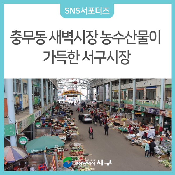 2020 서구 Sns 서포터즈 충무동 새벽시장 농수산물이 가득한 서구시장 네이버 블로그