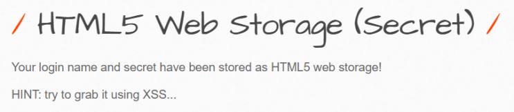 A6 - Sensitive Data Exposure/ HTML5 Web Storage (Secret) : 네이버 블로그
