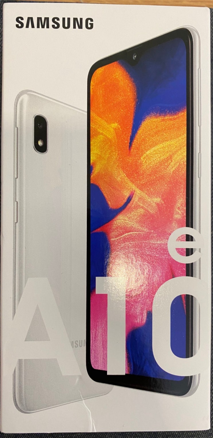 Galaxy A10e 개봉기 : 네이버 블로그