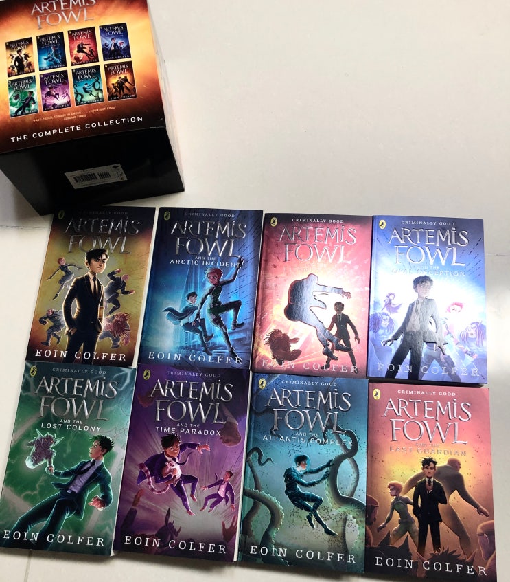 Artemis Fowl series by Eoin Colfer : 네이버 블로그