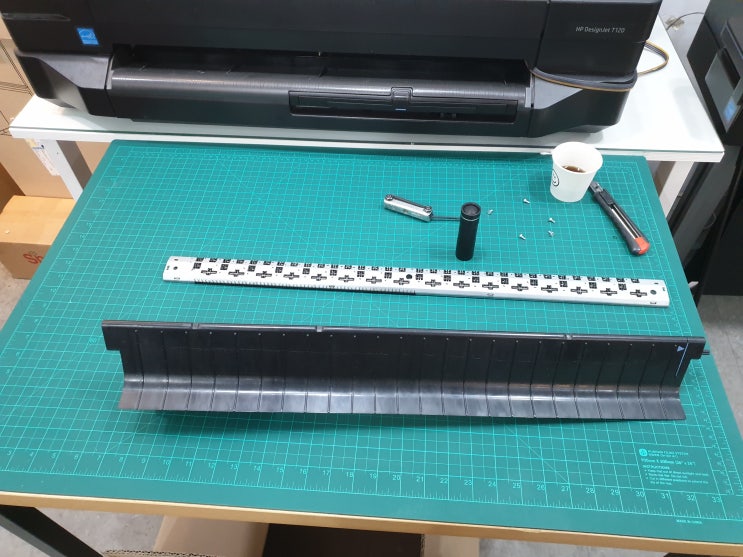 Hp 디자인젯 T120 T520 급지불량 접착지유포지 사용으로 오염 급지배지 크리닝 네이버 블로그