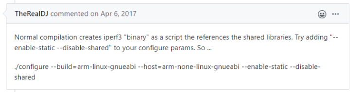 iperf3 cross compile for arm 32bit target : 네이버 블로그