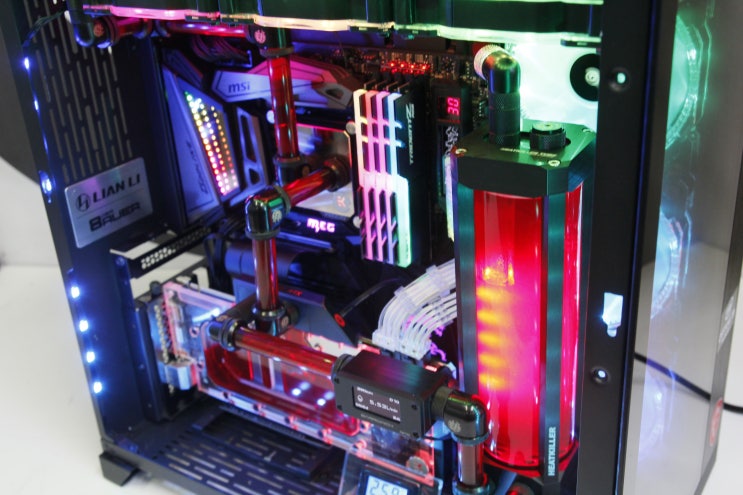 9900k + MEG GODLIKE Z390 + 트라이던트 32G + 리안리 PC-O11D XL ROG + 조텍 ...