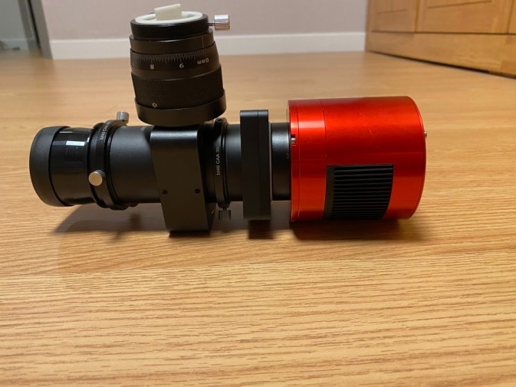 [20년 신규영입 장비 #01] ASI533MC PRO(2부) - 비축가이더 달아주기 : 네이버 블로그