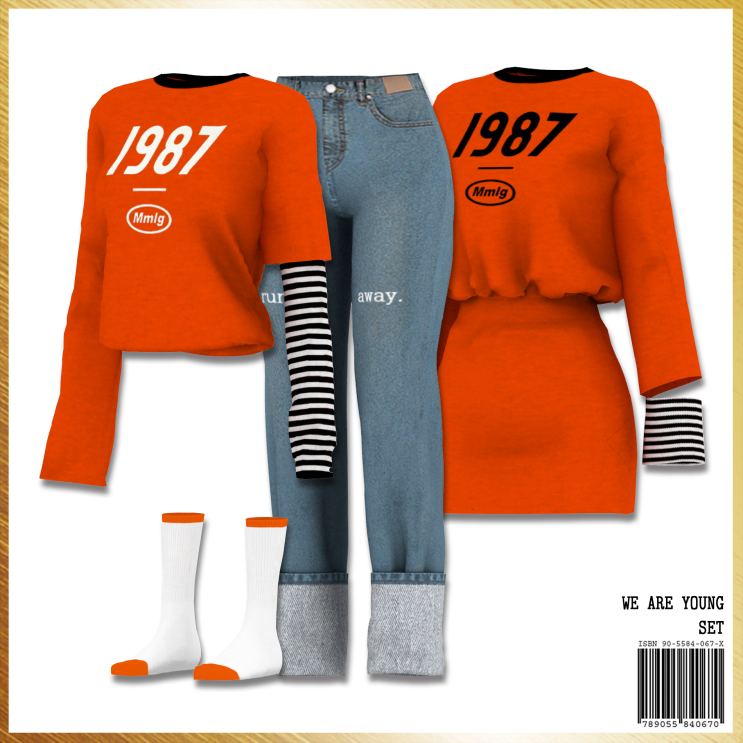 [TS4 SET]WE ARE YOUNG Set : 네이버 블로그