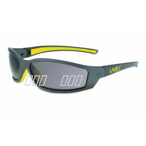 신제품 Uvex SX0401 SolarPro Safety Eyewear Gray Supra-Dura Hardcoat ...