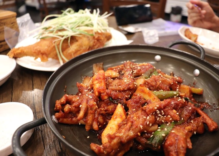 청주 영운동 통닭닭발맛집 오랫만에 영우리가마솥통닭닭발 네이버 블로그