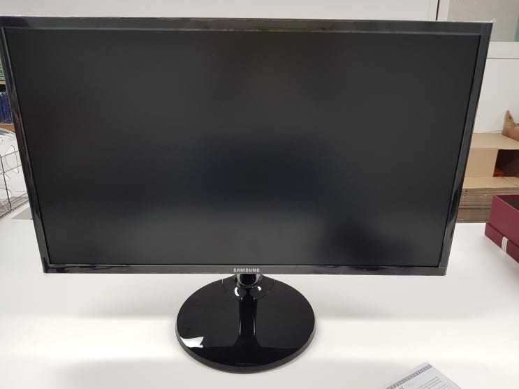 삼성 24인치 모니터 구매후기 (S24F350) : 네이버 블로그