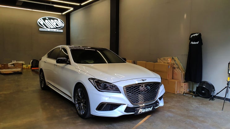 제네시스G80 BSD 후측방경보 스포츠핸들 순정옵션 튜닝하기! : 네이버 블로그