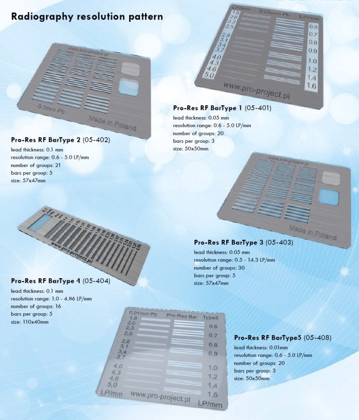 Resolution patterns, 엑스레이 해상력, 공간분해능 측정 팬텀 : 네이버 블로그