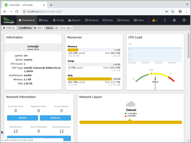 UTM 장비 알아보기(feat. Untangle) : 네이버 블로그