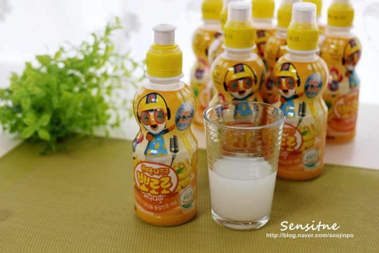 뽀로로 음료수 신제품 바나나맛 유아음료로 딱이야 : 네이버 블로그