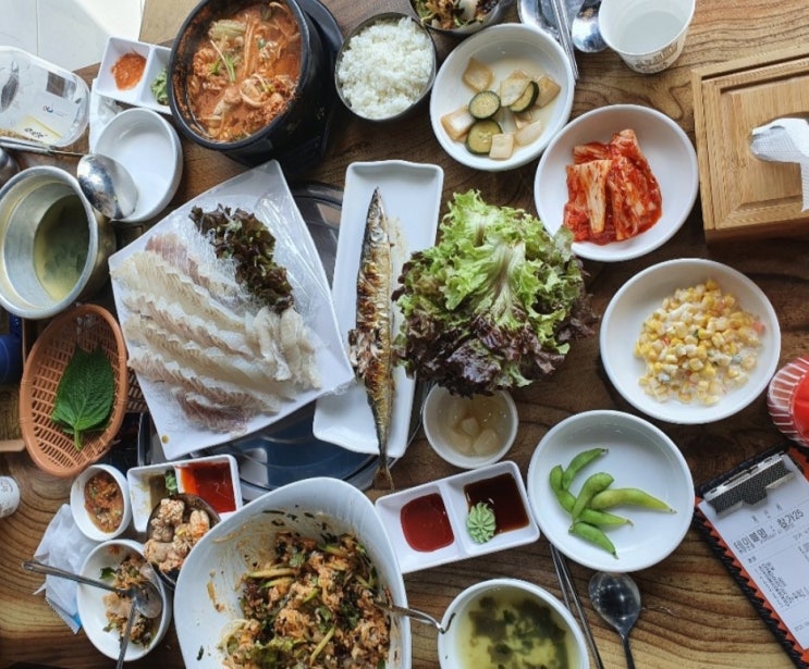 화곡역 횟집 어촌어시장 광어 우럭이 한접시 10000원 가성비갑 화곡동 횟집 네이버 블로그
