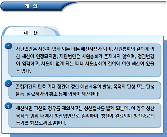 비영리재단법인의 종류 목적 및 설립 네이버 블로그
