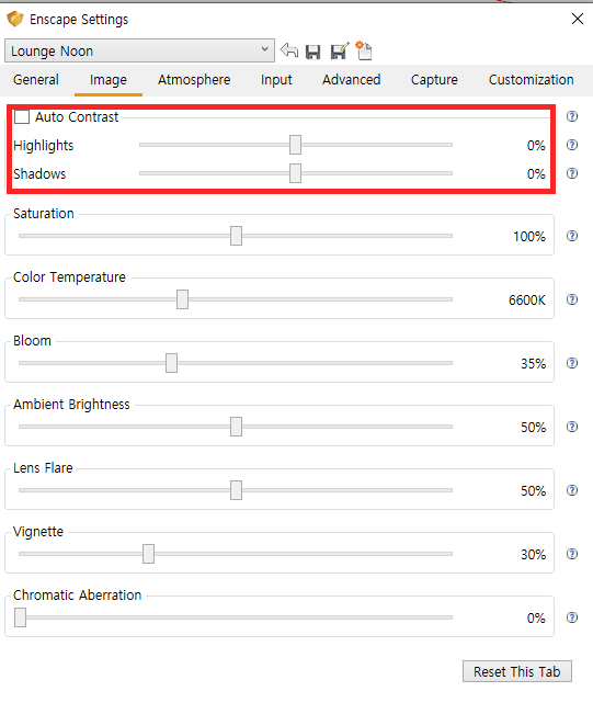 #5 Enscape Rendering Setting 설명(엔스케이프 렌더 세팅) : 네이버 블로그