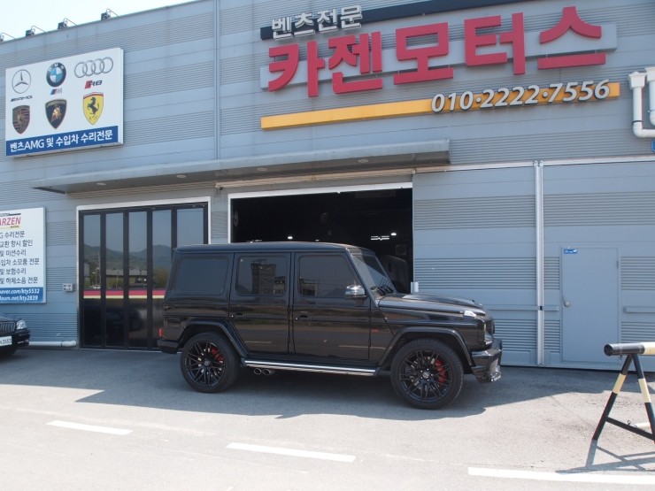 벤츠전문 카젠모터스 G바겐 350 Cdi W463 브라버스 킷 프론트 운전석쪽 도어 유리 미작동에 의한 점검 후 G바겐용