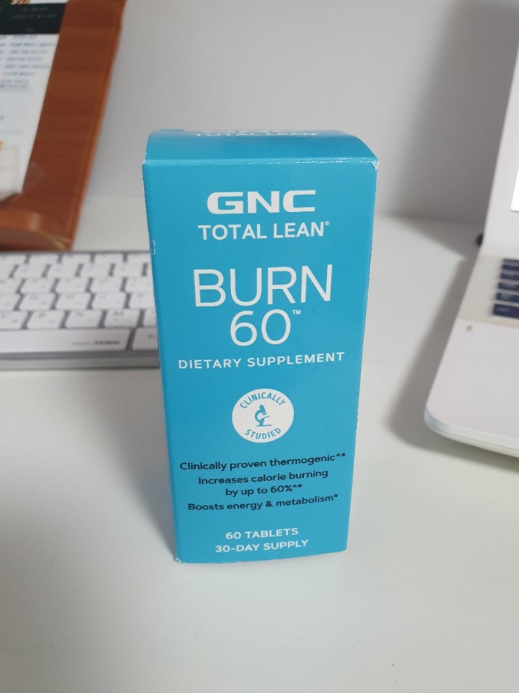 《운동보조제》GNC 토탈 린 번60.Burn 60.다이어트 도움! 카페인/과라나 함유 : 네이버 블로그