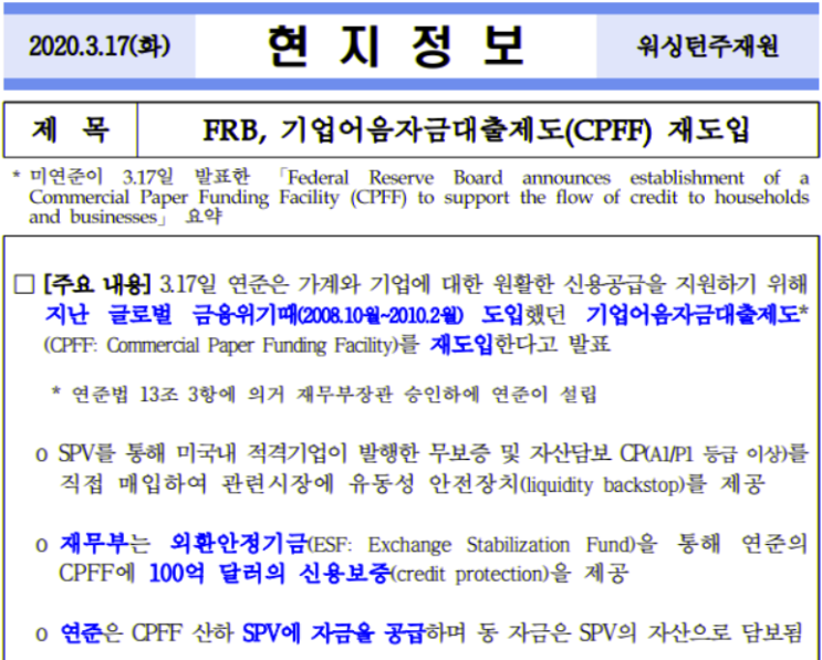 [2020/04/30]CPFF (Commerical Paper Funding Facility) : 네이버 블로그