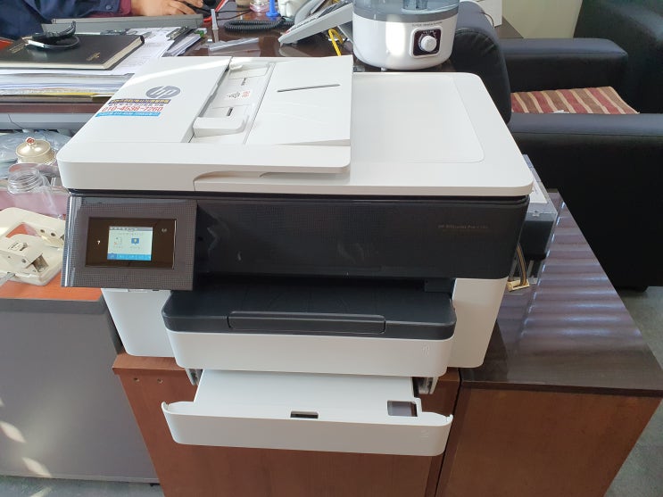Hp7740 무한잉크 사무실 설치건!! : 네이버 블로그