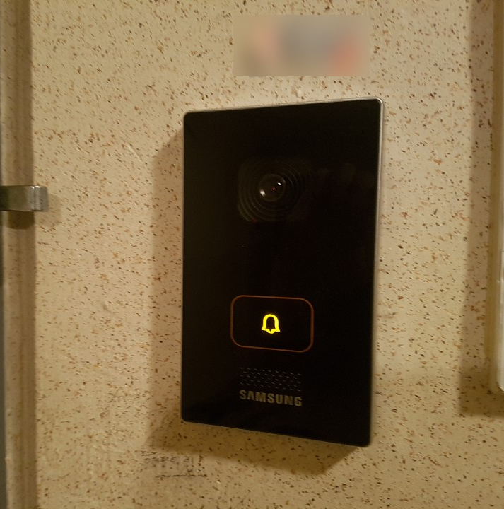 [파주금촌 풍림아파트]삼성 비디오폰 SHP-HB700, 삼성 도어락 SHP-DP960 설치 후기 : 네이버 블로그