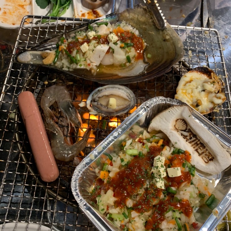 장유 신상 맛집 장유에서 청사포 즐기기~ 무계 먹거리 타운에 위치한 ‘조개반장 네이버 블로그