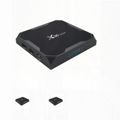 세톱박스 -90,300- X96 MAX 스마트 TV 상자 안드로이드 9.0 4G DDR4 64G EMMC 블루투스 4.X ...