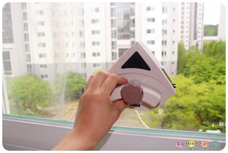베란다 창문청소 노마인드 자석창문닦이로 속시원하게 네이버 블로그