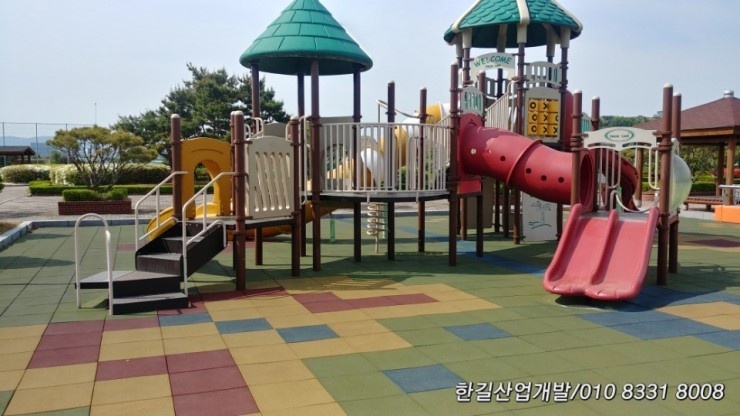 아산고무칩포장 한길산업개발충남 아산시 어린이놀이터 탄성고무매트 포장시공 네이버 블로그