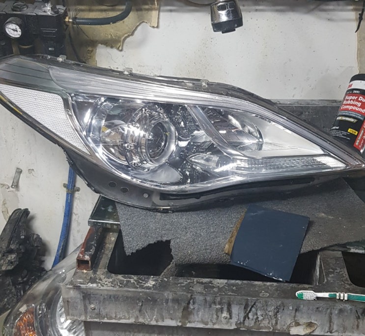 현대 그랜져HG (HID 타입) 전조등 : 네이버 블로그