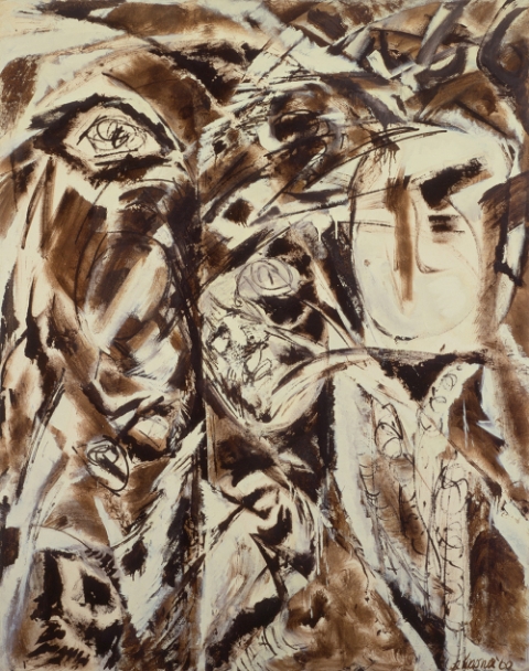 Lee Krasner.3 리 크래스너 'Umber Series' 1959 - 1962 'Night Creatures' : 네이버 블로그