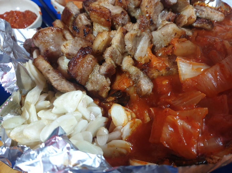 서울 포장마차거리 중랑역 포차 다운이네 오랫만에 다녀왔어요 네이버 블로그