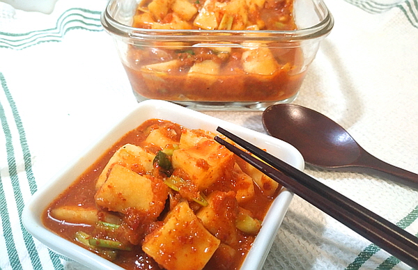 [깍두기 담그는 법]절이지 않고 깍두기 만들기/쉽고 맛있는 깍두기김치 : 네이버 블로그