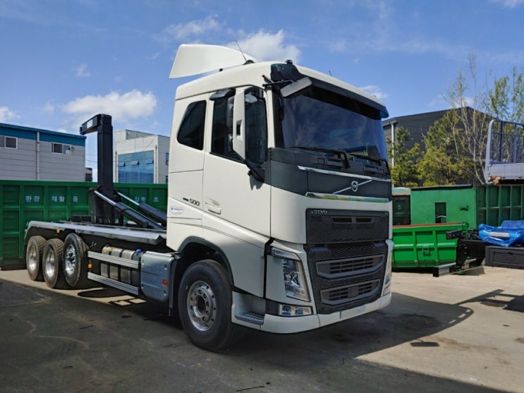 볼보 FH500 6×4 중축 암롤 트럭 : 네이버 블로그