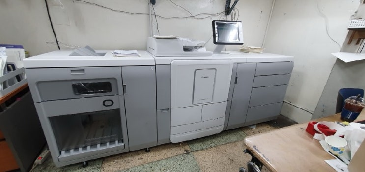 오세(Oce) 흑백디지털인쇄기 VP115 스태커STK 충무로 다O 설치 : 네이버 블로그