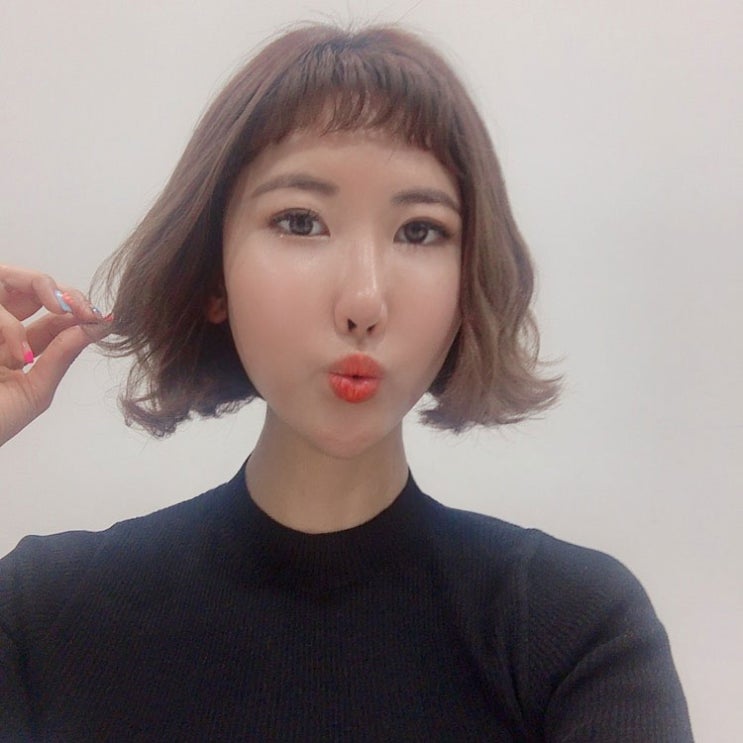 대치동 미용실 클라스헤어에서 처피뱅펌 단발 Sc컬펌 하고 왔어요 네이버 블로그
