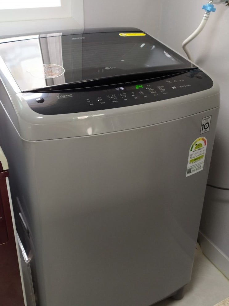 최고의 가성비 일반 세탁기 LG 통돌이 12kg TR12BL[으뜸효율10%환급대상][스마트인버터모터] 방문설치 폐가전수거 언박싱ㅋ : 네이버 블로그