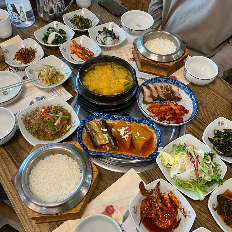 안산화정동맛집 여울밥상 정갈한 한상차림 네이버 블로그