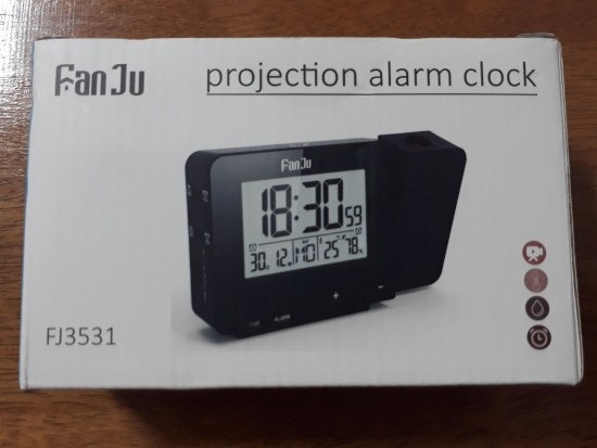 프로젝션 시계 - Fanju projection alarm clock : 네이버 블로그