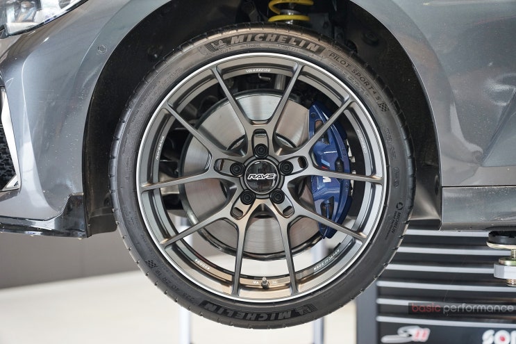 BMW G20 M340I - 볼크레이싱 G025 19인치 건블랙 첫장착, KW서스펜션 V3인스톨! : 네이버 블로그