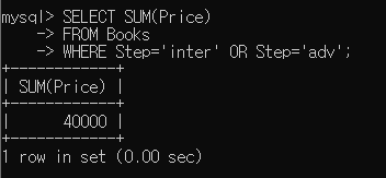 SQL/데이터베이스/함수/SUM(), WHERE : 네이버 블로그