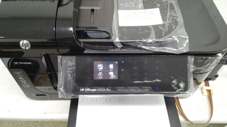 수원프린터수리 Hp6500a플러스 인쇄품질불량 프린터헤드수리 서비스스테이션 수리 후기 프린테크 용인 성남 분당 기흥 죽전 수지 동백 프린터수리 복합기수리