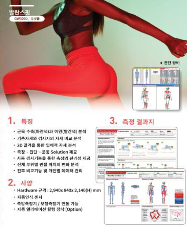 전문가용 체형 분석기 자세 분석 시스템 네이버 블로그