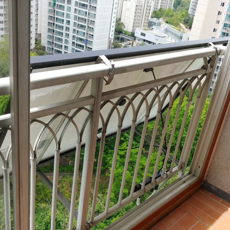 아파트 미니태양광 설치 할때, 솔라테라스는 이렇게 합니다.(사례 : 강북구) : 네이버 블로그