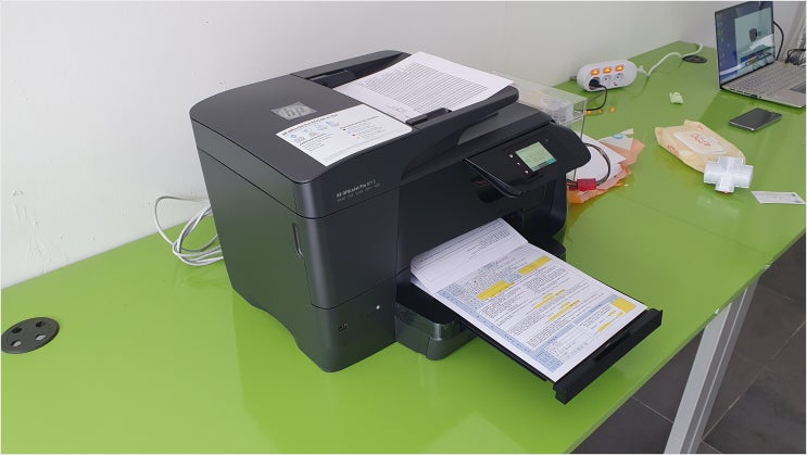 의왕 내손동 Hp 8710 복합기 임대 무한잉크 프린터 렌탈 복사기 대여 추천 퍼스트잉크 네이버 블로그
